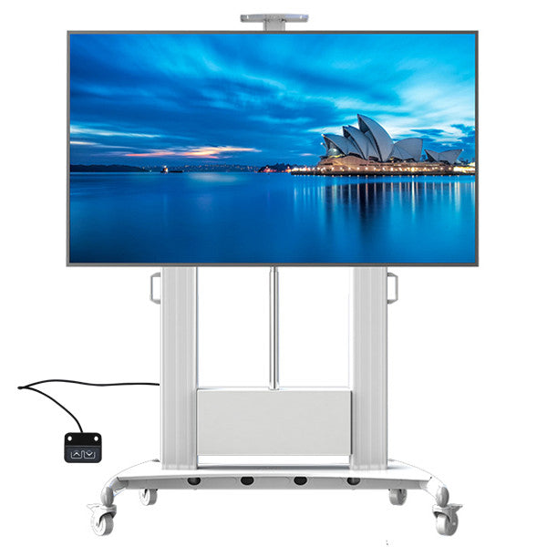 Motorized lift-screen heavy duty cart-TW100 – NB TV Mount