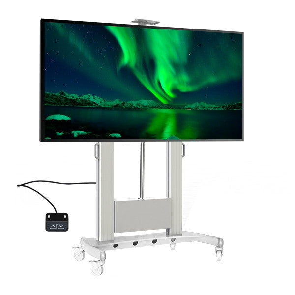 Motorized lift-screen heavy duty cart-TW100 – NB TV Mount